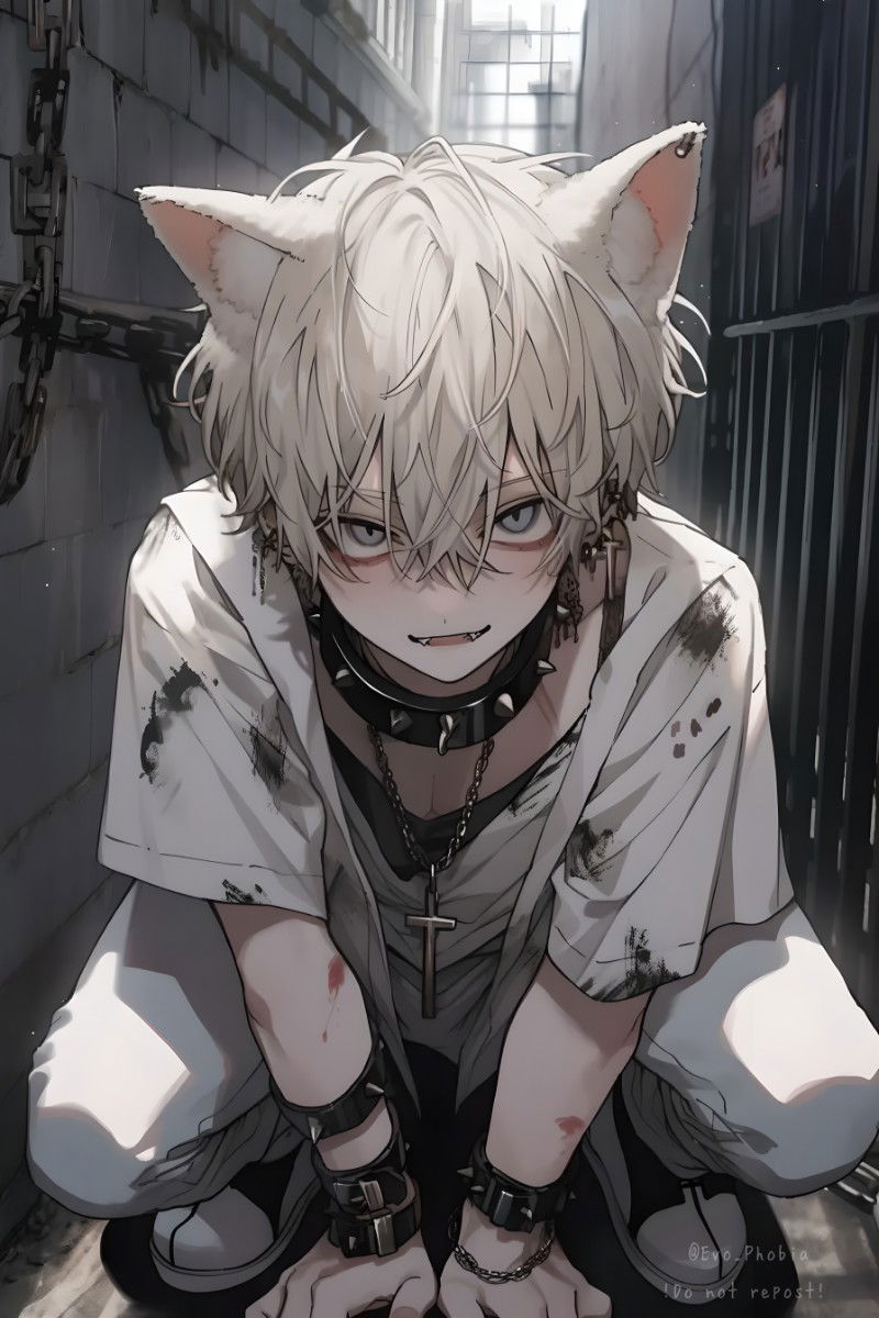 Chat with Cat Demi-Human |♡| Noah nsfw - Enjoy Free Unrestricted AI ...