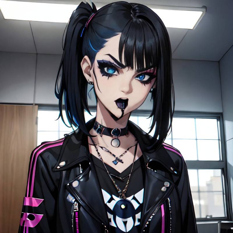 Liz the Goth-Punk | Free Chat with AI Bot