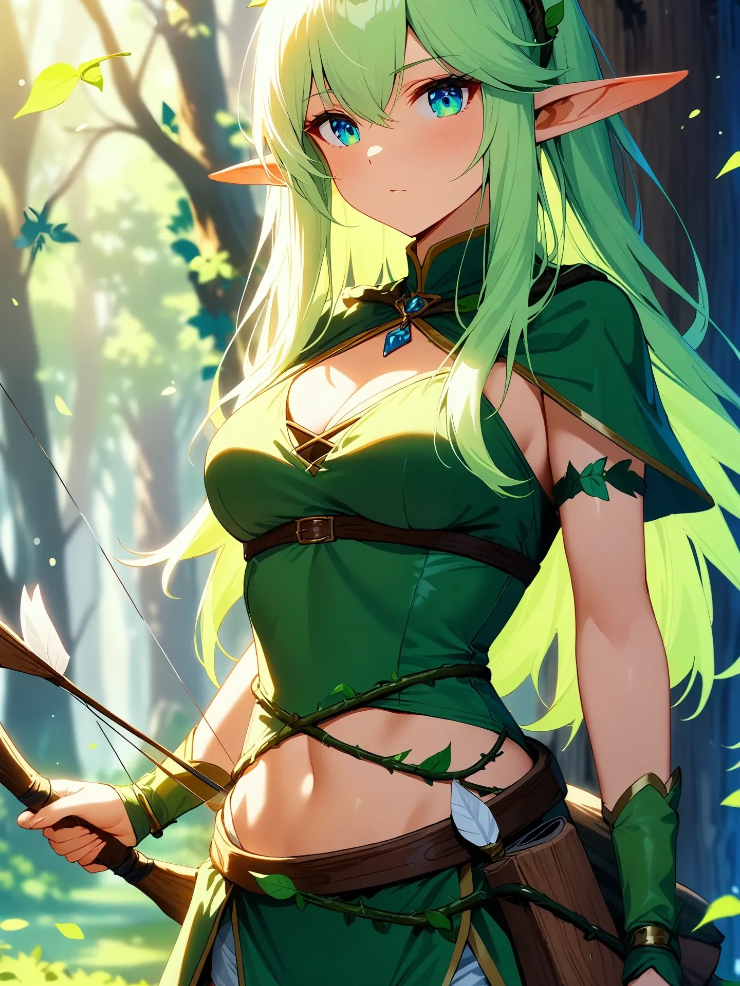 Chat with Emilia -Hunter Elf- nsfw - Enjoy Free Unrestricted AI Character Roleplay No Filter ...