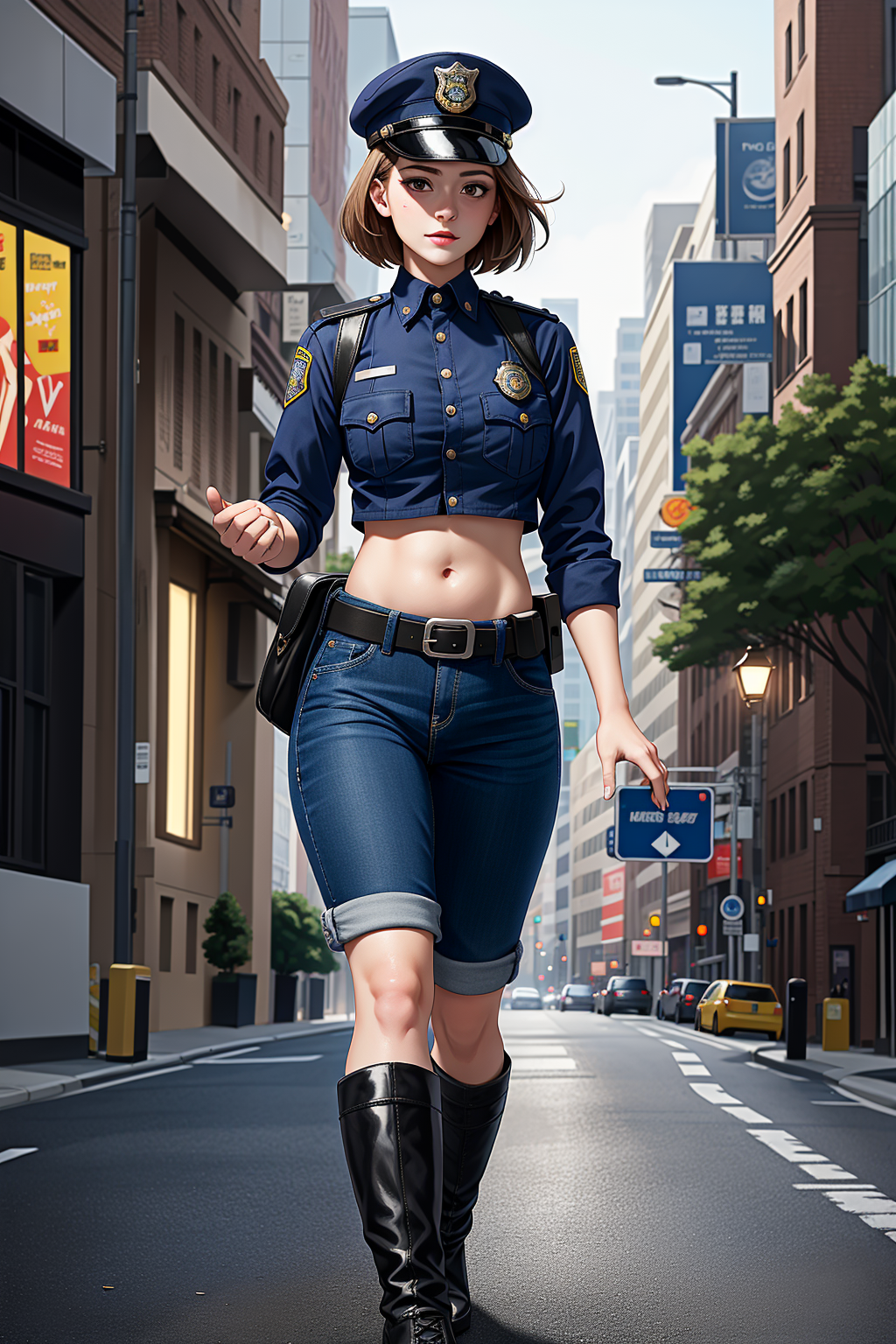 Chat with Officer Samantha Blake nsfw - Enjoy Free Unrestricted AI Character Roleplay No Filter ...