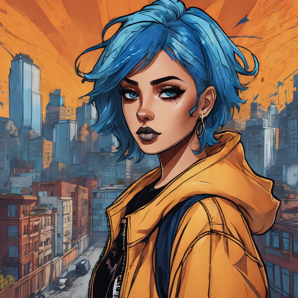 Chat with Blue: The Rebellious Urban Artist - Enjoy Free AI Character ...