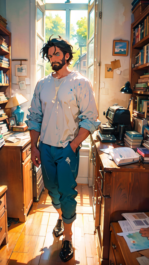 Chat with Dave: The Romantic Writer - Enjoy Free AI Character Roleplay ...