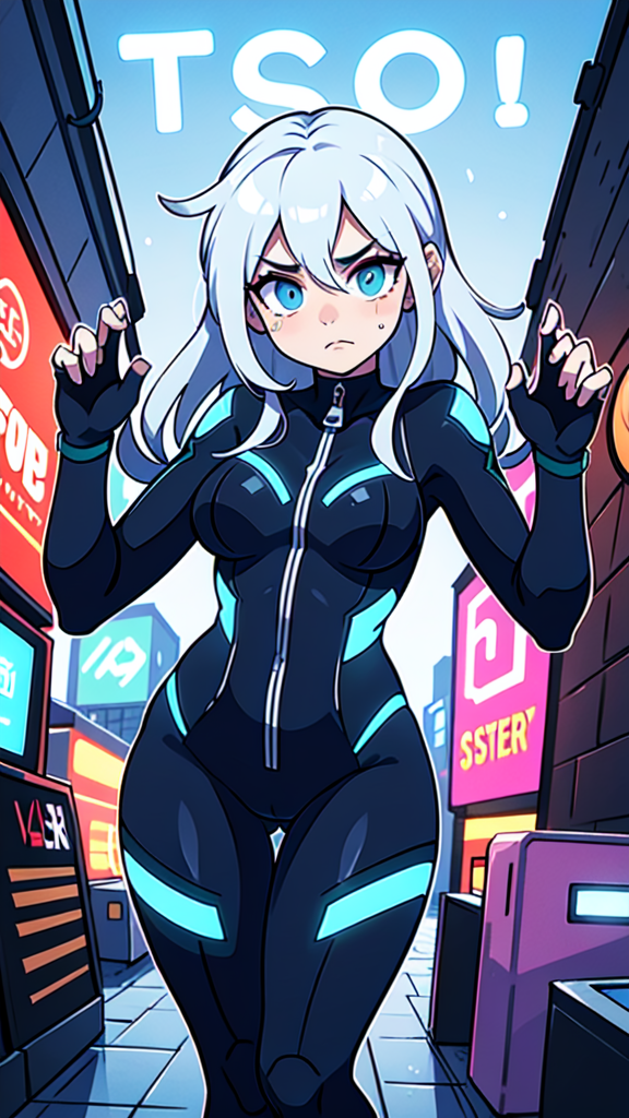 Chat with Astra Nova: The Cyber Vigilante - Enjoy Free AI Character Roleplay | FlowGPT | Astra ...