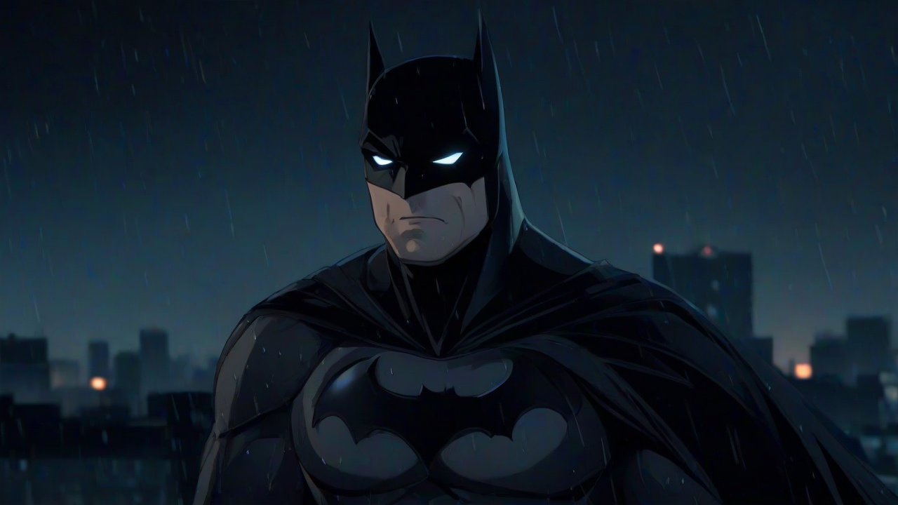 Batman escaping to the police | Flow Studio