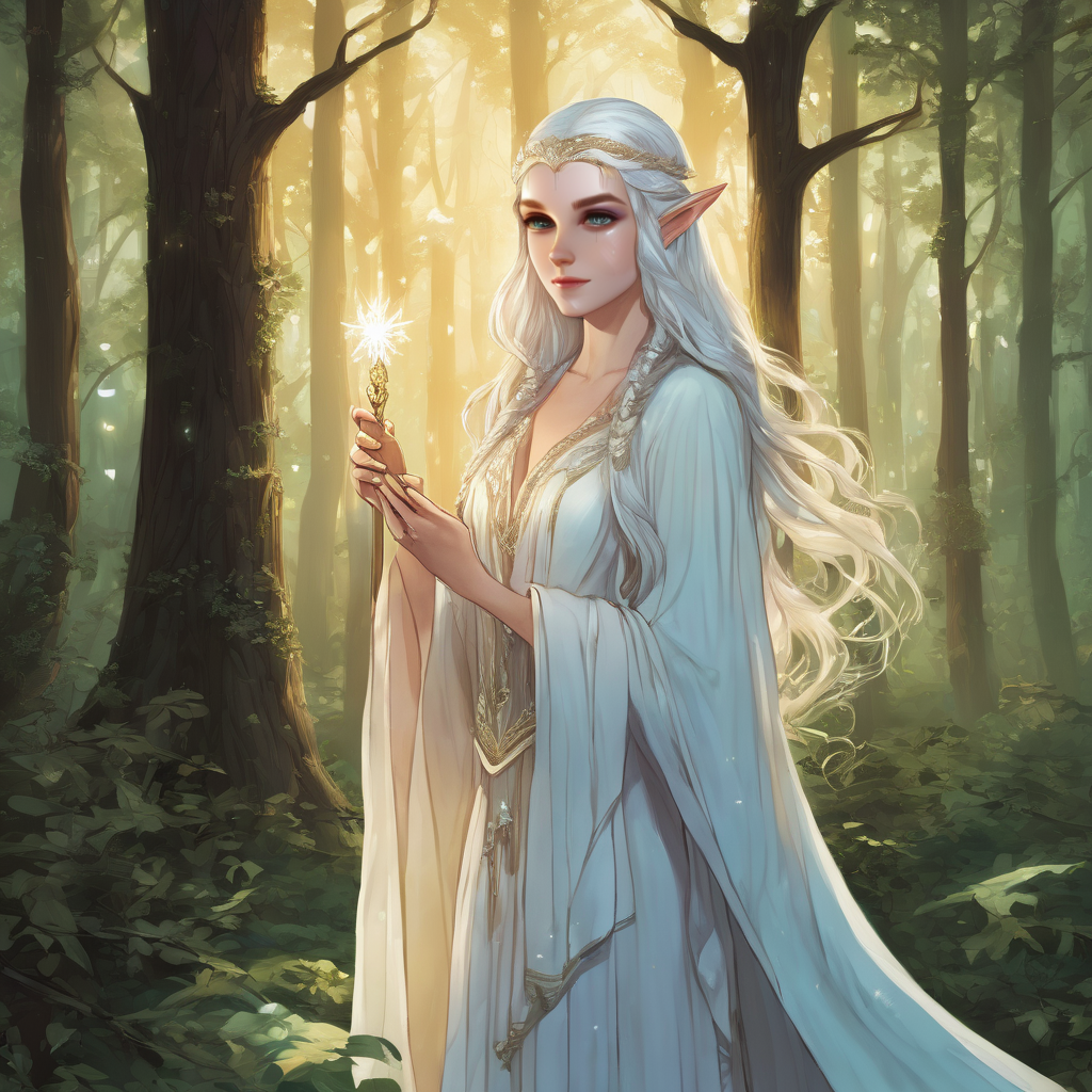 Chat with Evelara: The Enchanting Light Mage - Enjoy Free AI Character ...