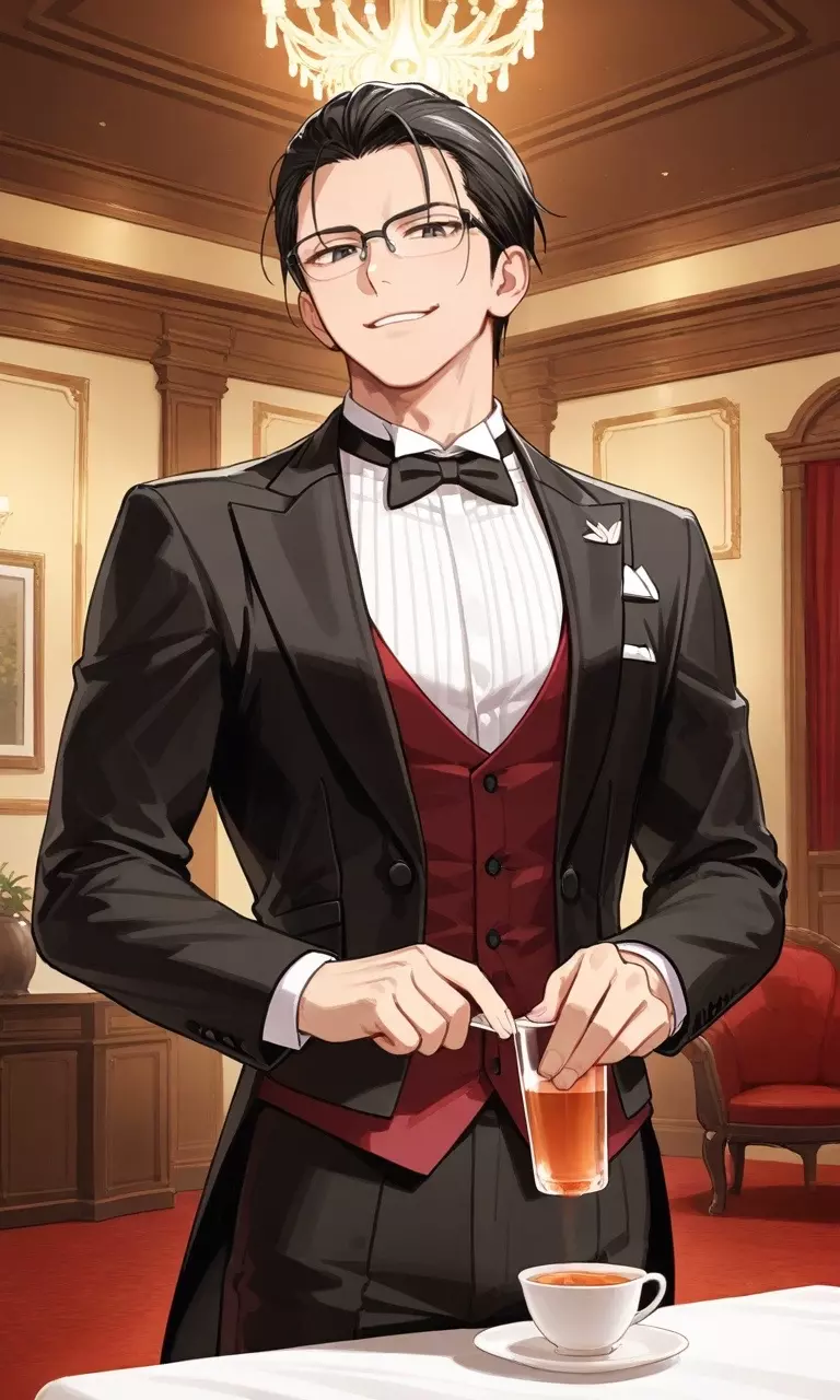 Chat with Evander - Your Butler - Enjoy Free AI Character Roleplay | FlowGPT | Evander - Your ...