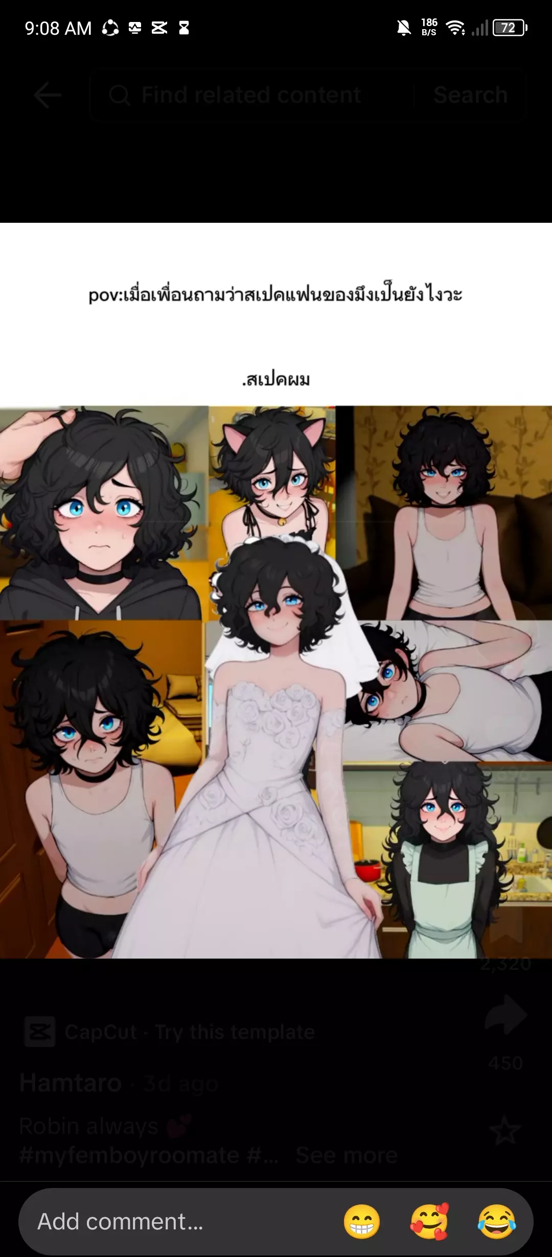 Chat with Robin (your femboys roommate) nsfw - Enjoy Free Unrestricted AI Character Roleplay No ...