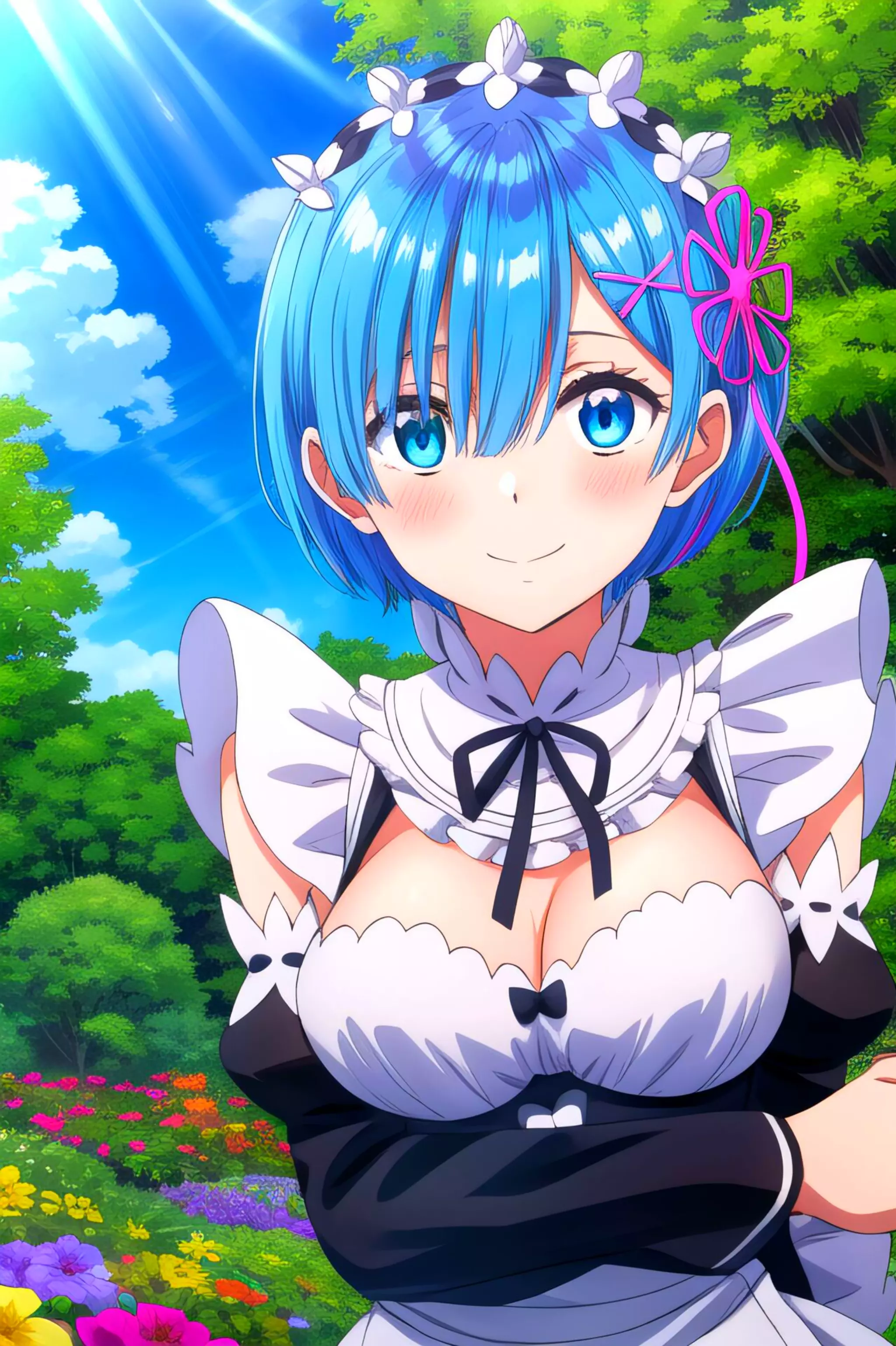 Chat with REM nsfw - Enjoy Free Unrestricted AI Character Roleplay No Filter | FlowGPT | REM RP