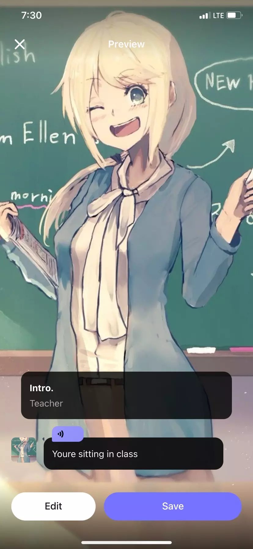 Chat with Anne the teacher - Enjoy Free AI Character Roleplay | FlowGPT | Anne the teacher RP