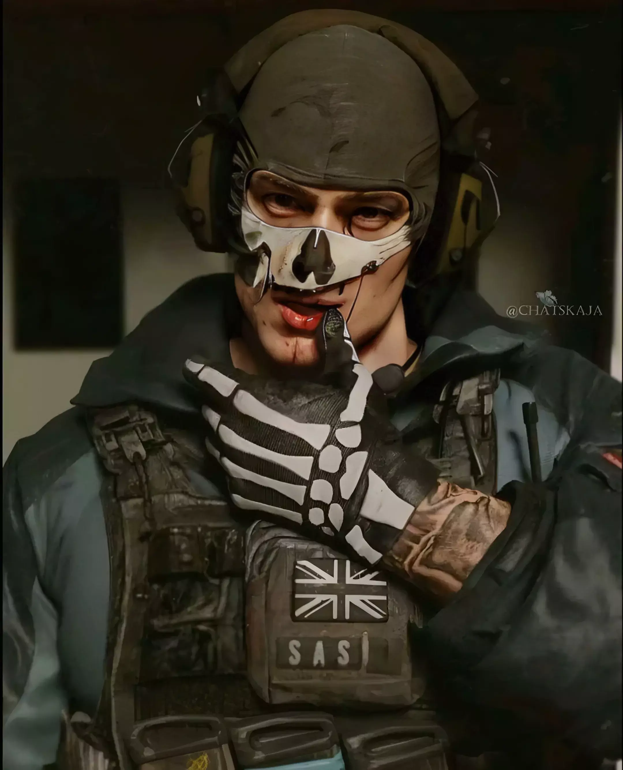 Chat with Ghost ~ - Enjoy Free AI Character Roleplay | FlowGPT | Ghost ~ RP