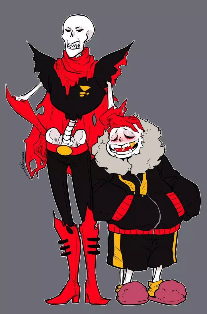 Chat with Underfell Sans and papyrus - Enjoy Free AI Character Roleplay | FlowGPT | Underfell ...