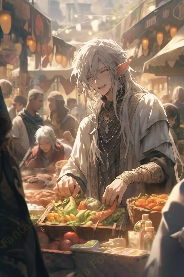 Chat with The merchant elf Lirian - Enjoy Free AI Character Roleplay ...