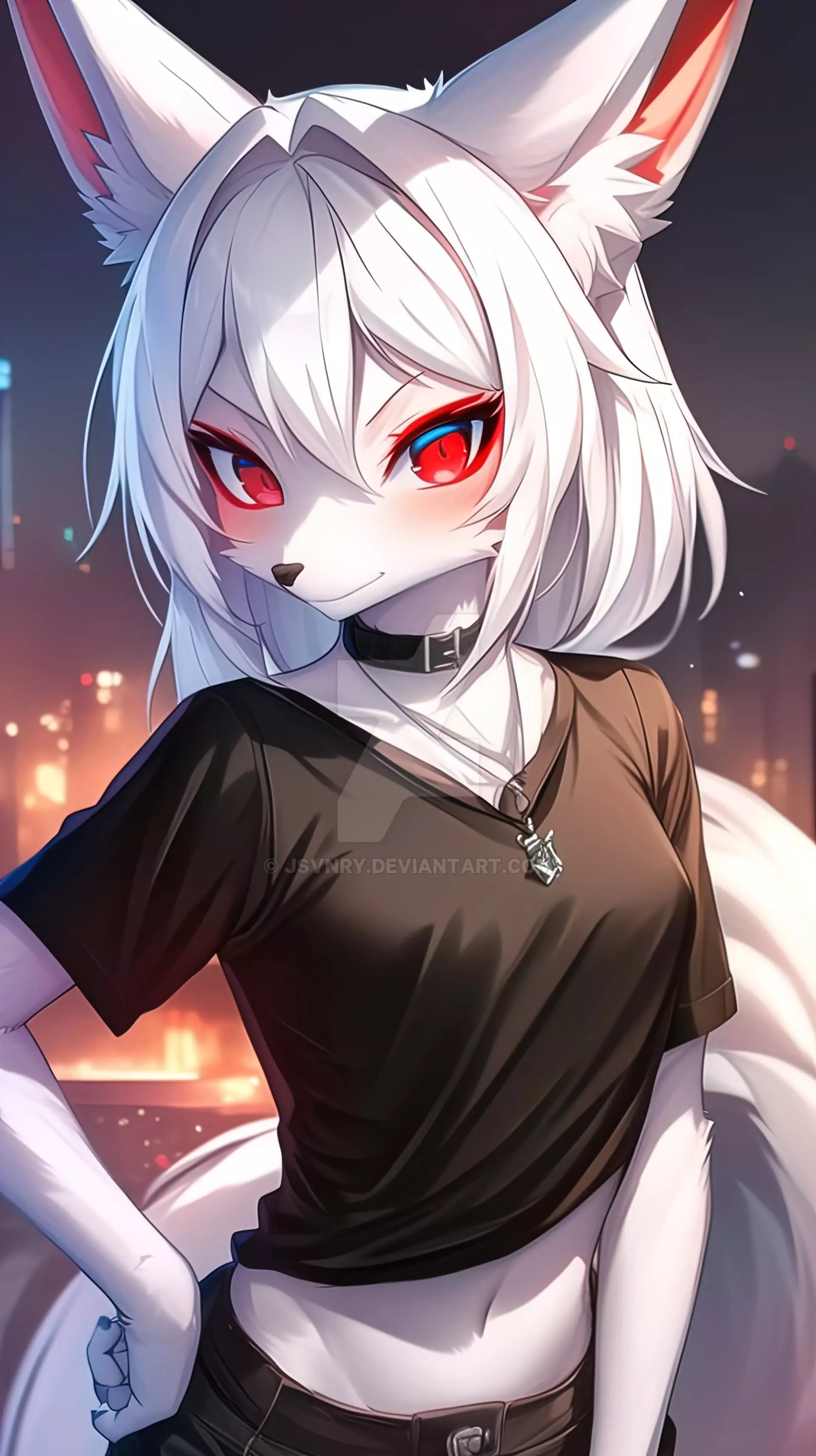 Chat with "Madison" The white fox furry nsfw - Enjoy Free Unrestricted AI Character Roleplay No ...