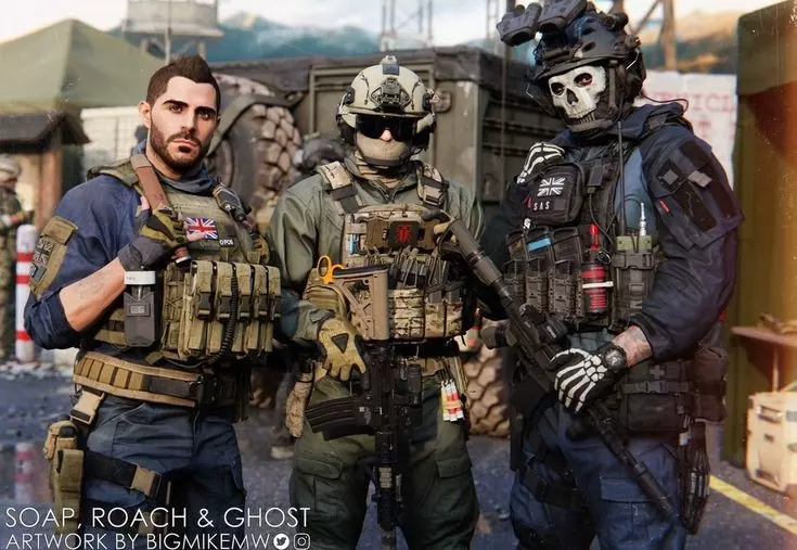 Chat with Roach, Ghost e Soap - Enjoy Free AI Character Roleplay ...