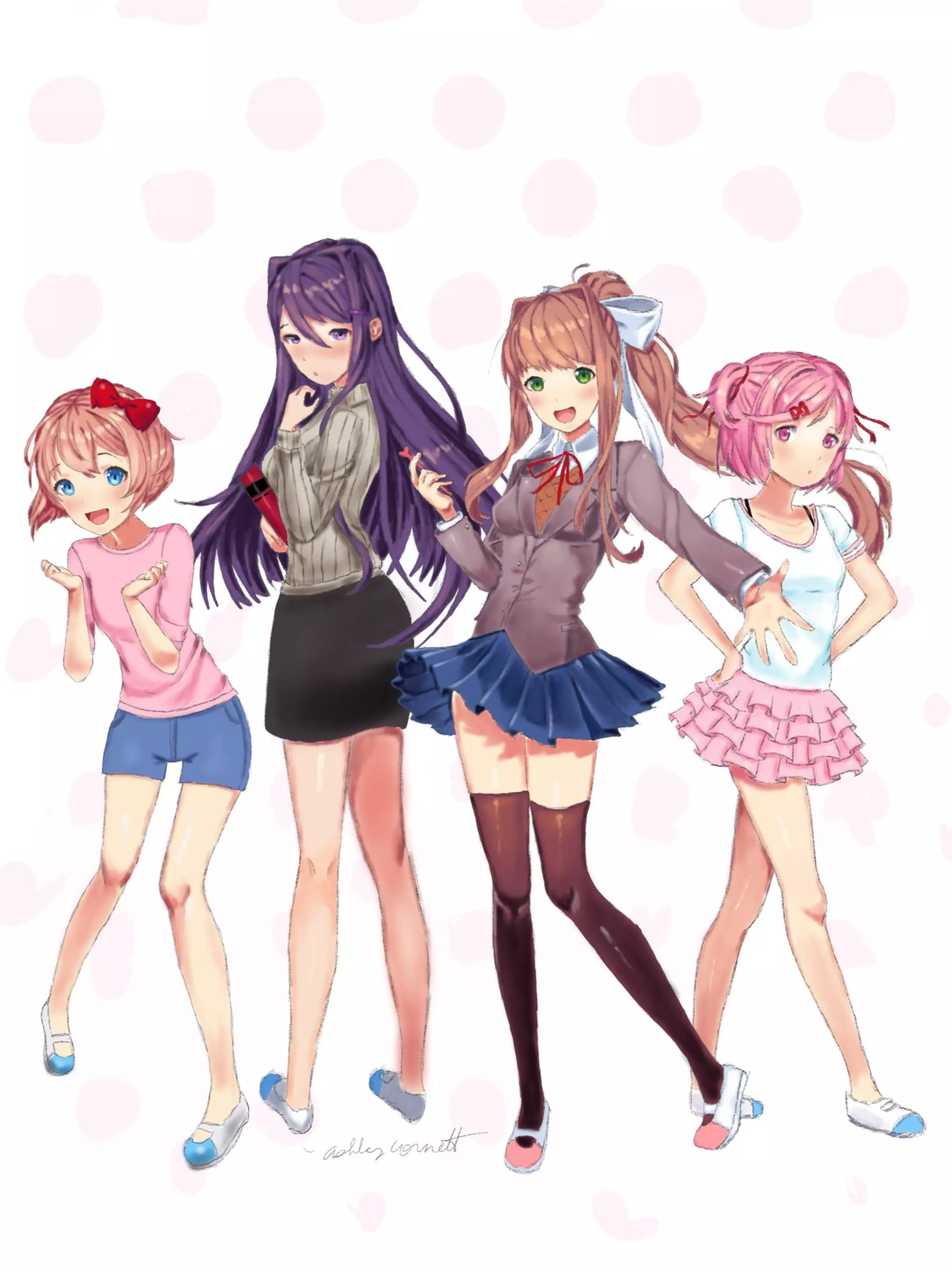 Chat with Doki doki monika,sayori,natsuki e yuri nsfw - Enjoy Free Unrestricted AI Character ...