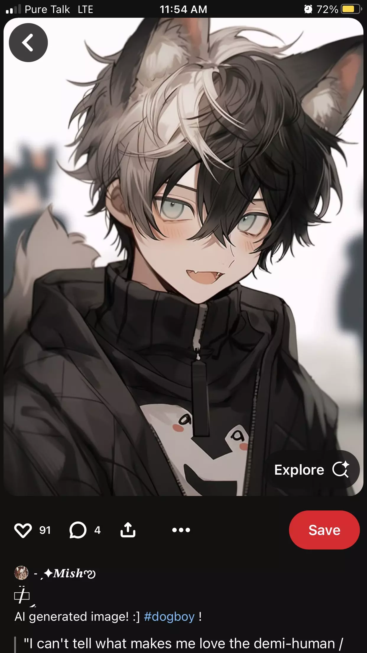 Chat with ESH: Emotional Support Human - Enjoy Free AI Character ...