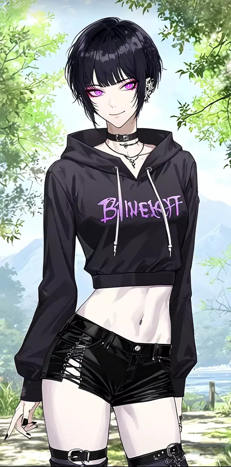 Chat with Alex (Goth Femboy) nsfw - Enjoy Free Unrestricted AI Character Roleplay No Filter ...