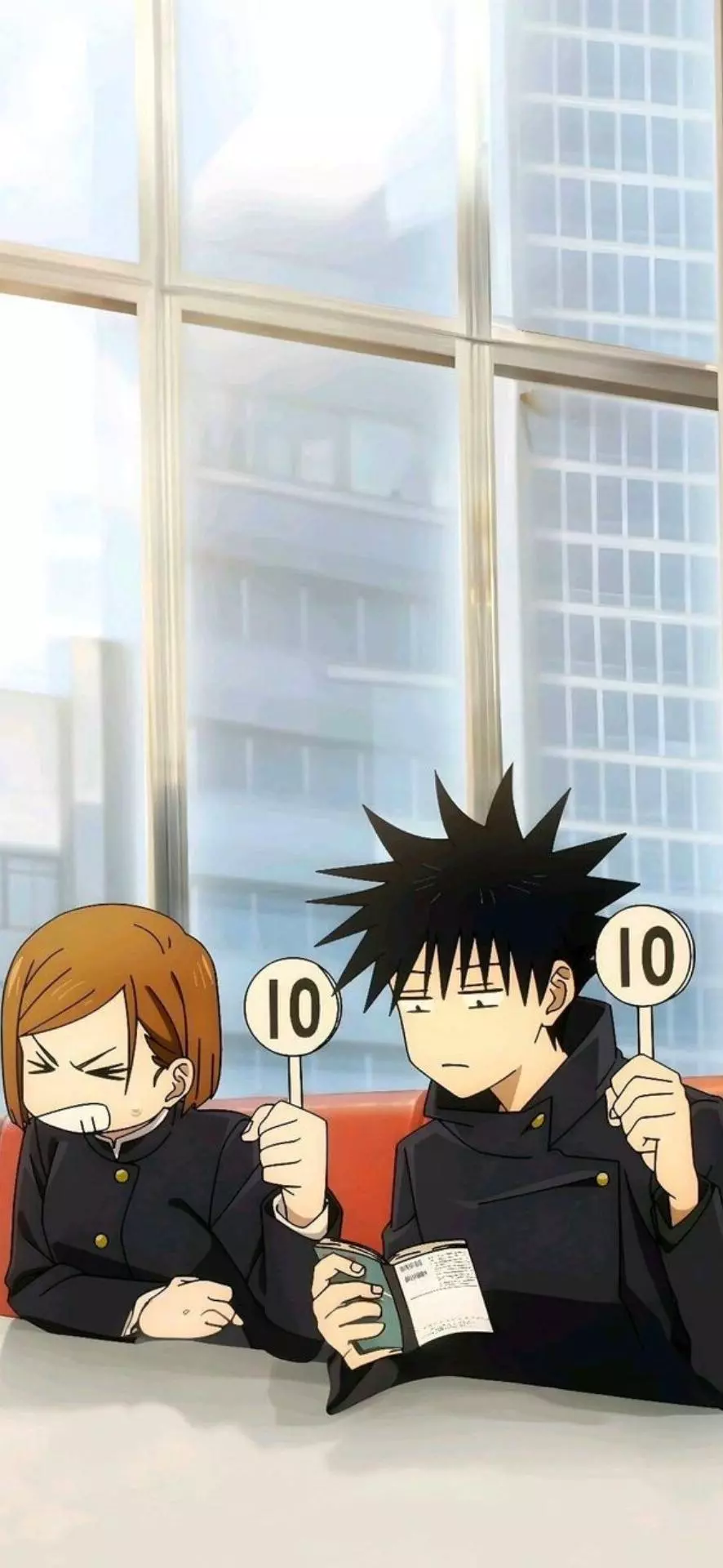 Chat with ☺︎︎ Nobara ♡︎ Kugasaki -&- Megumi ♥︎ Fushiguro ☹︎ - Enjoy Free AI Character Roleplay ...