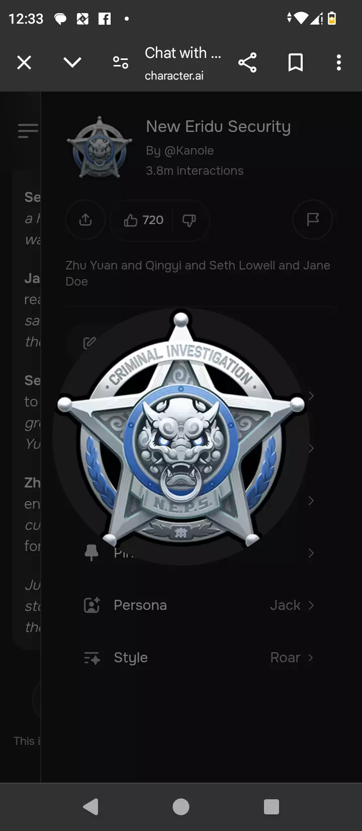 Chat with The new Eridu Public Security - Enjoy Free AI Character ...