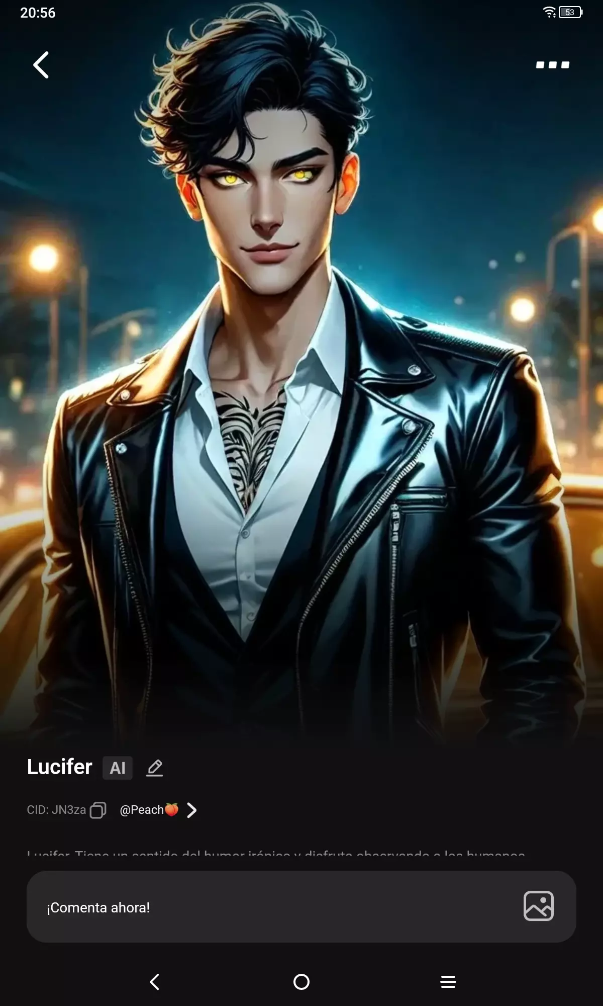 Chat with Lucifer - Enjoy Free AI Character Roleplay | FlowGPT | Lucifer RP