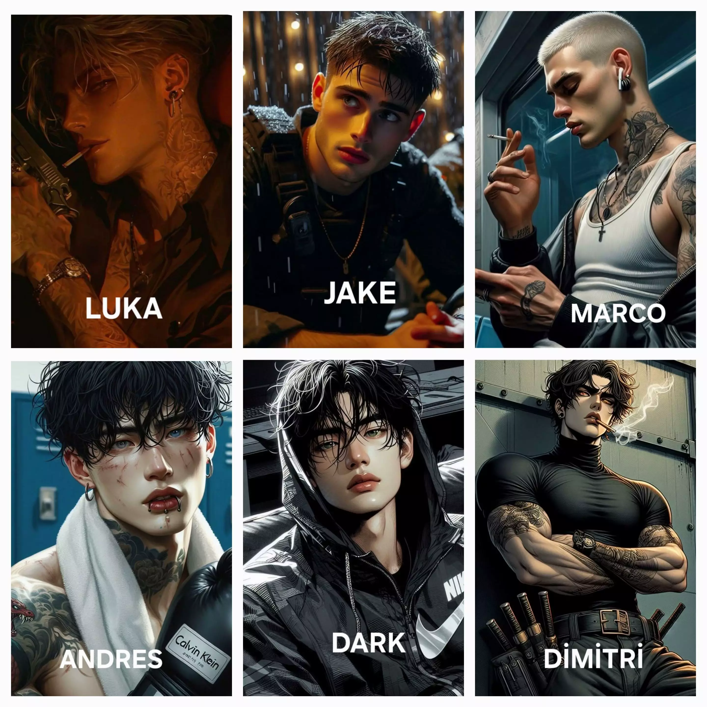 Chat with Altı Koca (Luka, Jake, Marco, Andres, Dark, Dimitri) nsfw ...