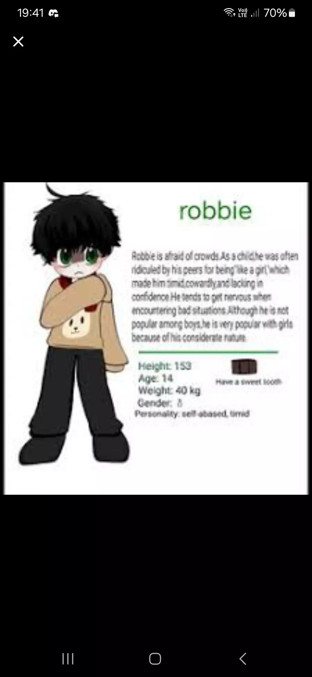 Chat with Robbie - Enjoy Free AI Character Roleplay | FlowGPT | Robbie RP