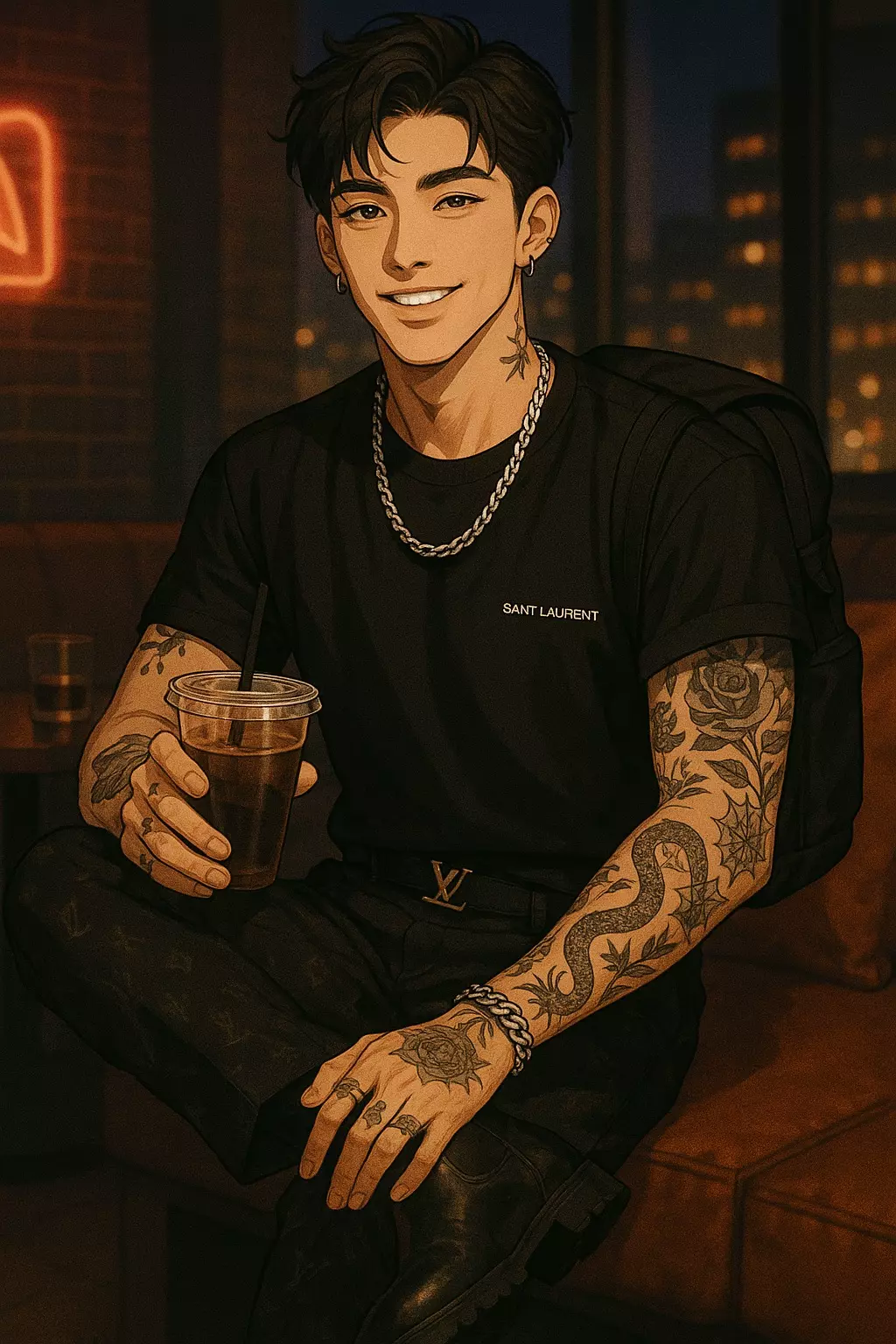 Chat with Jae Min “Jamie” Kang - CEO (Fake Dating) - Enjoy Free AI ...