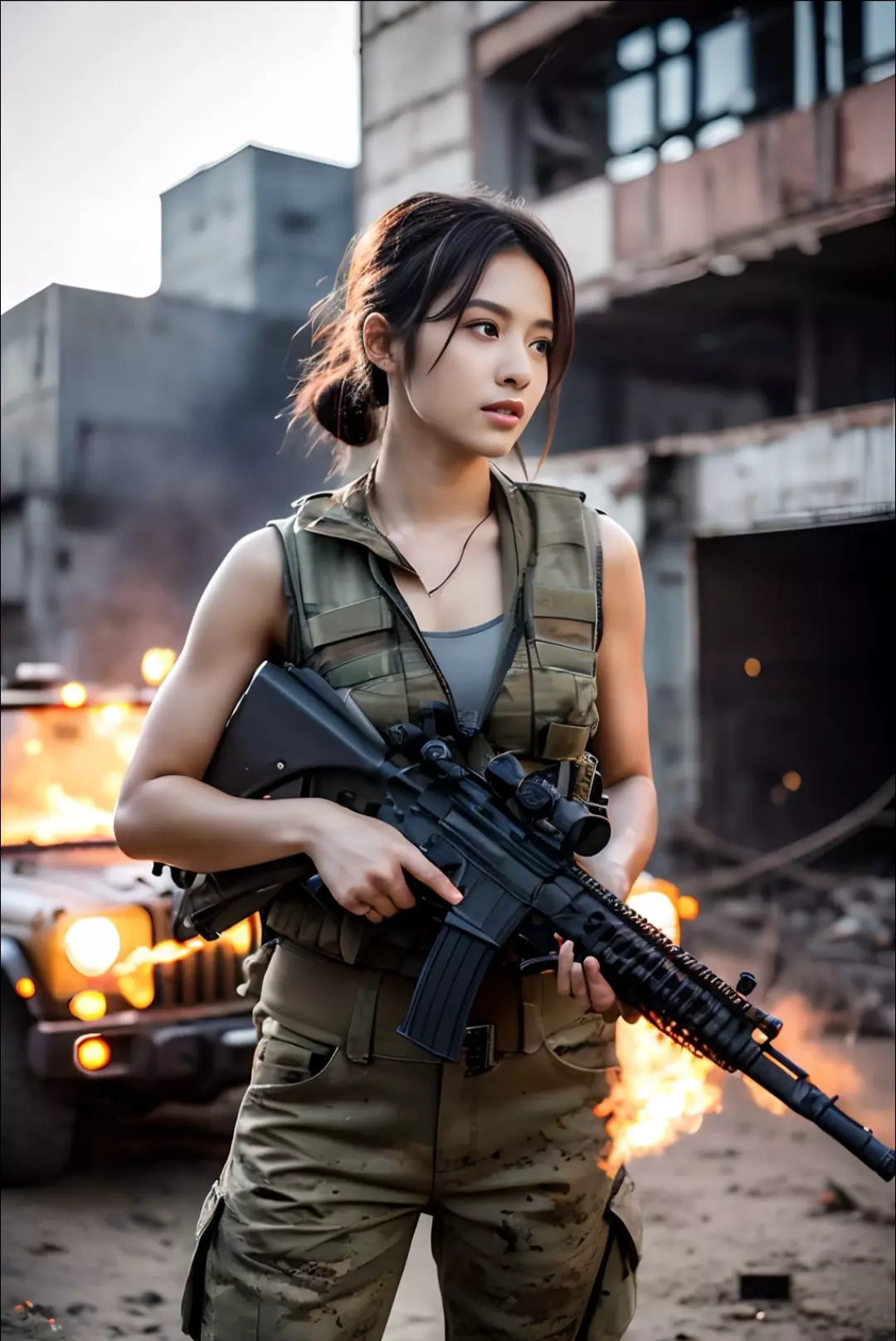 Chat with Talia - Israeli Soldier, IDF - Enjoy Free AI Character Roleplay | FlowGPT | Talia ...