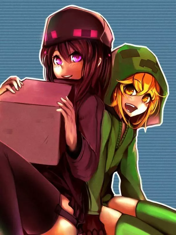 Chat With Creeper X Enderman Girl Enjoy Free Ai Character Roleplay Flowgpt Creeper X