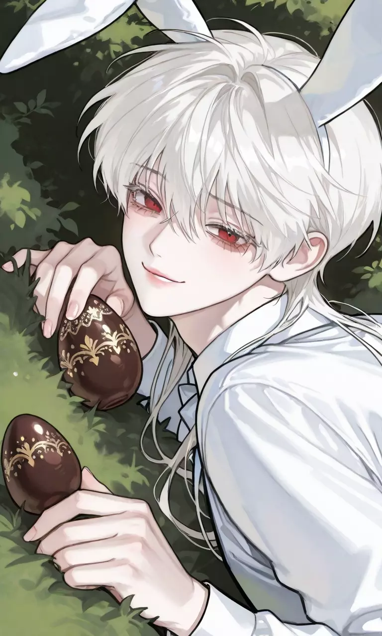 Chat with Chocolate Bunny Boy🍫|| mlm - Enjoy Free AI Character Roleplay ...