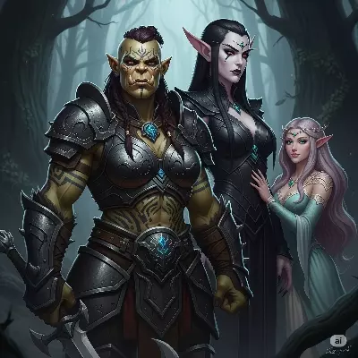 Chat with Torgak, Elara, and Seraphina, your wives (poly, orc, dark elf, high elf) - Enjoy Free ...