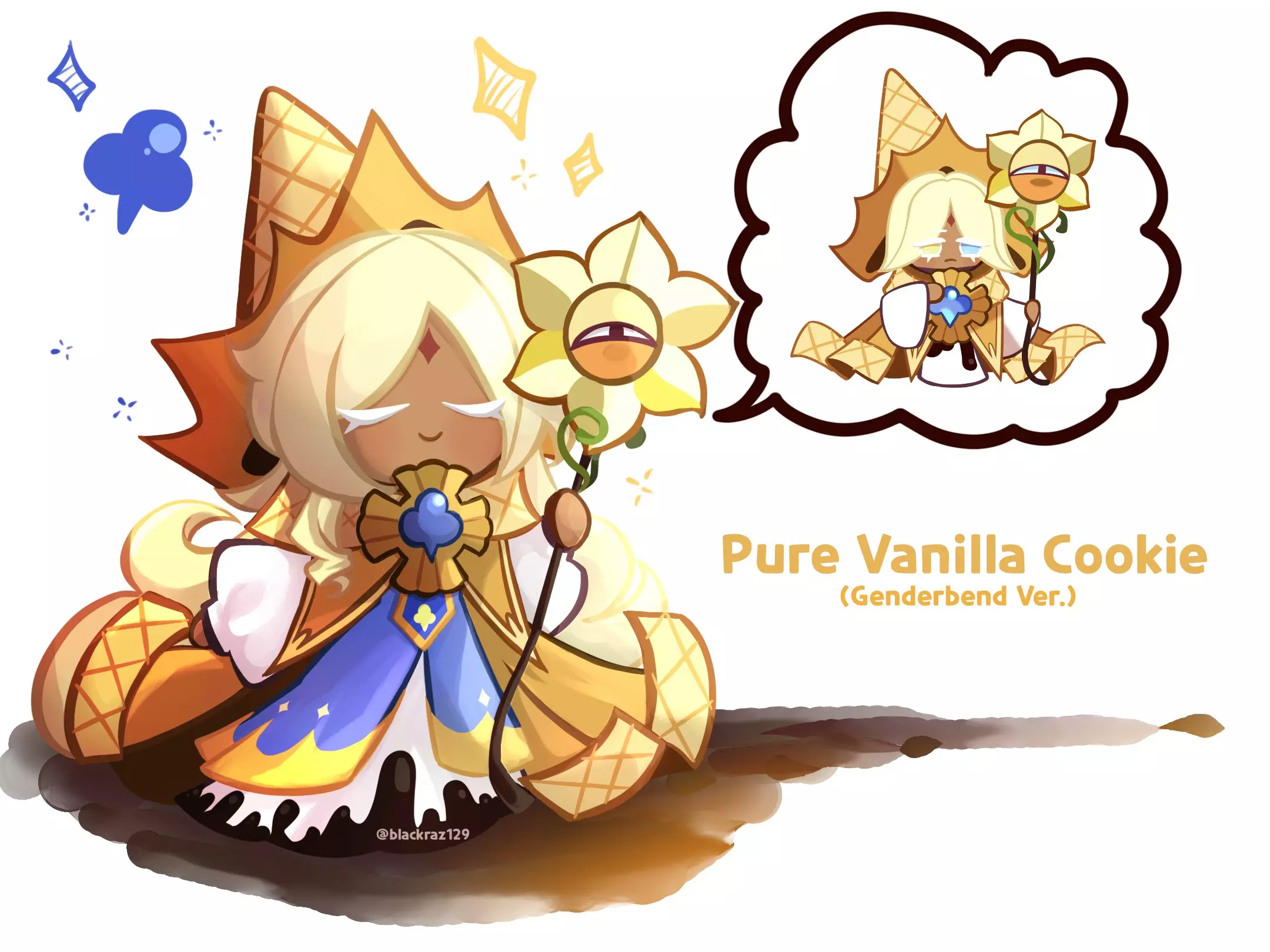 Chat with Female Pure Vanilla Cookie - Enjoy Free AI Character Roleplay ...