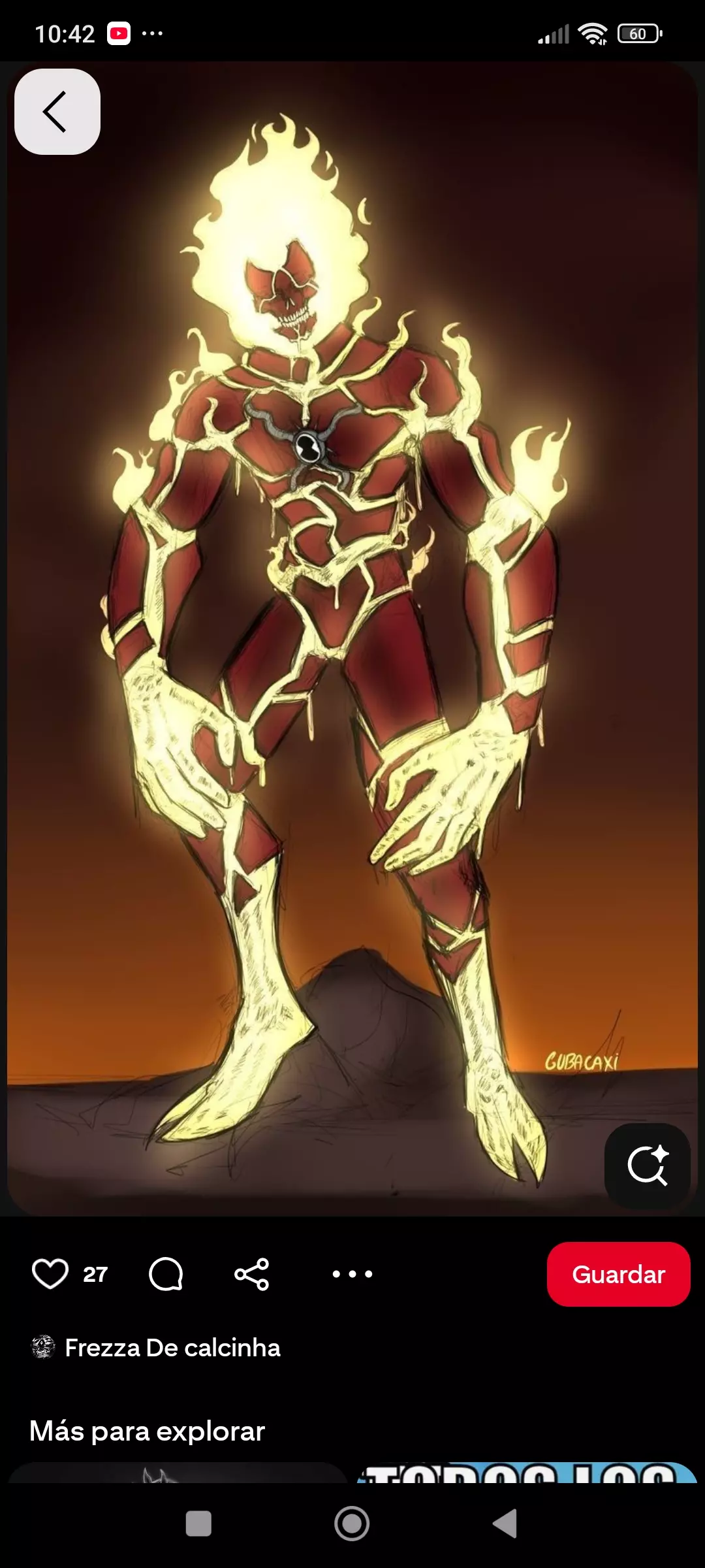 Chat with Fire/ben 10 carnitrix - Enjoy Free AI Character Roleplay ...