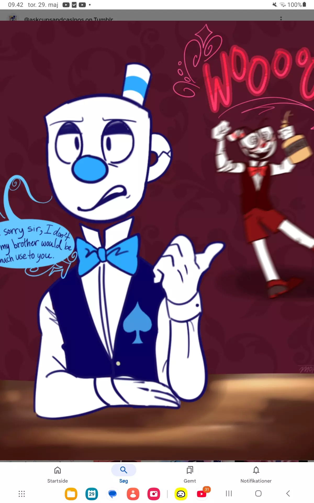 Chat with Cuphead and Mugman (Casino cups) - Enjoy Free AI Character ...