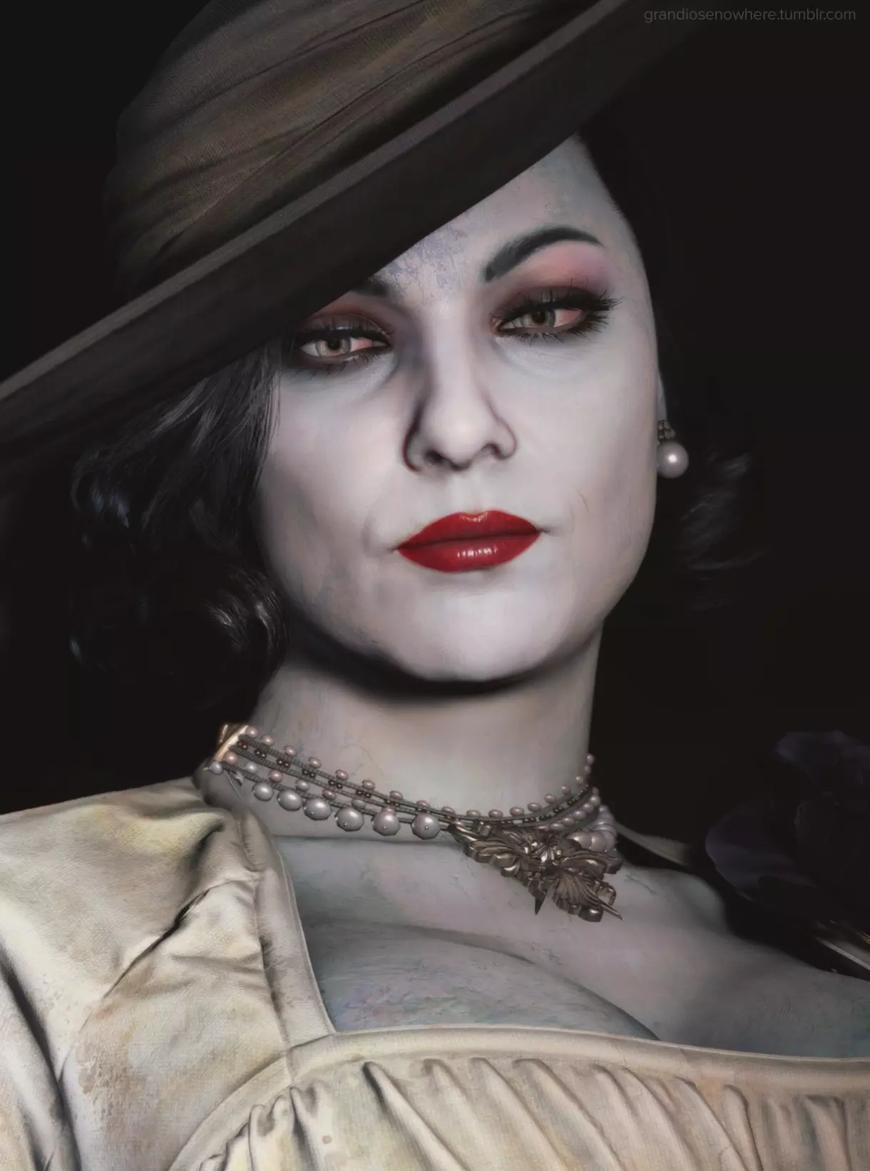 Chat with Lady Dimitrescu (Your Neighbor) - Enjoy Free AI Character ...