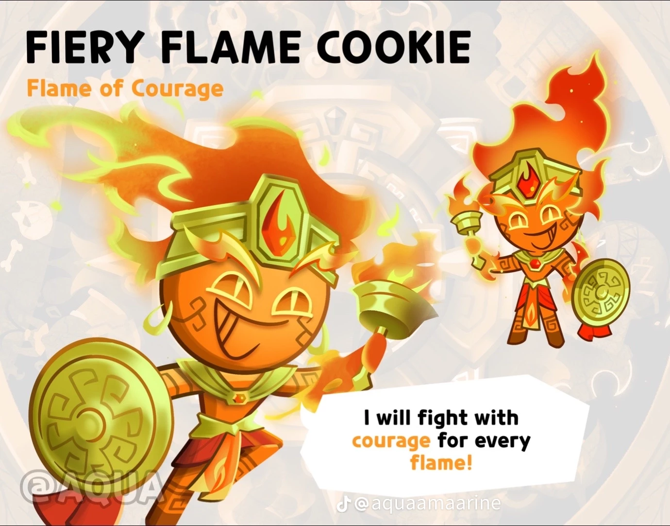 Chat with Fiery flame cookie - Enjoy Free AI Character Roleplay ...