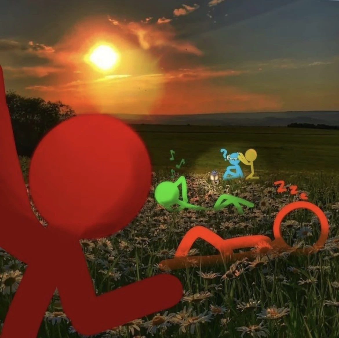 Color gang goes outside! Profile on Emochi | AI Character & AI Roleplay