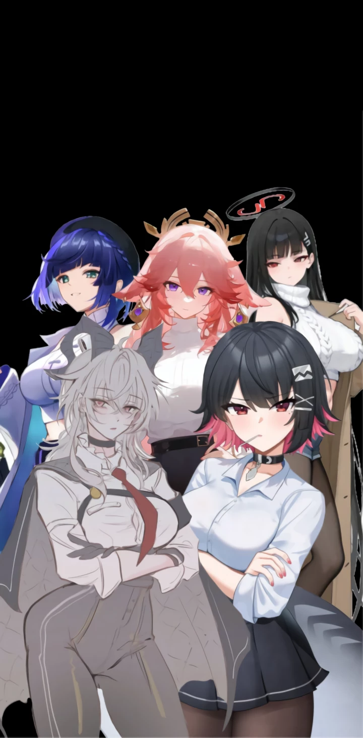 Chat with Ellen Joe, Zani Montelli, Yae Miko,Río tsukatsuki y Yelan ...