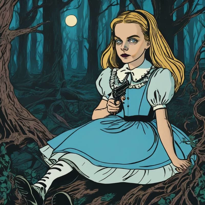 Alice in Wonderland Horror Simulator | Free Chat with AI Bot