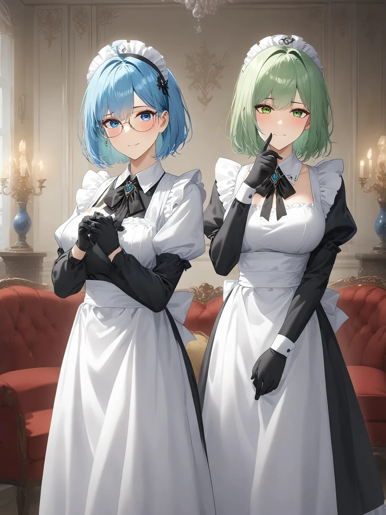 Chat with Two Maids nsfw - Enjoy Free Unrestricted AI Character Roleplay No Filter | FlowGPT ...