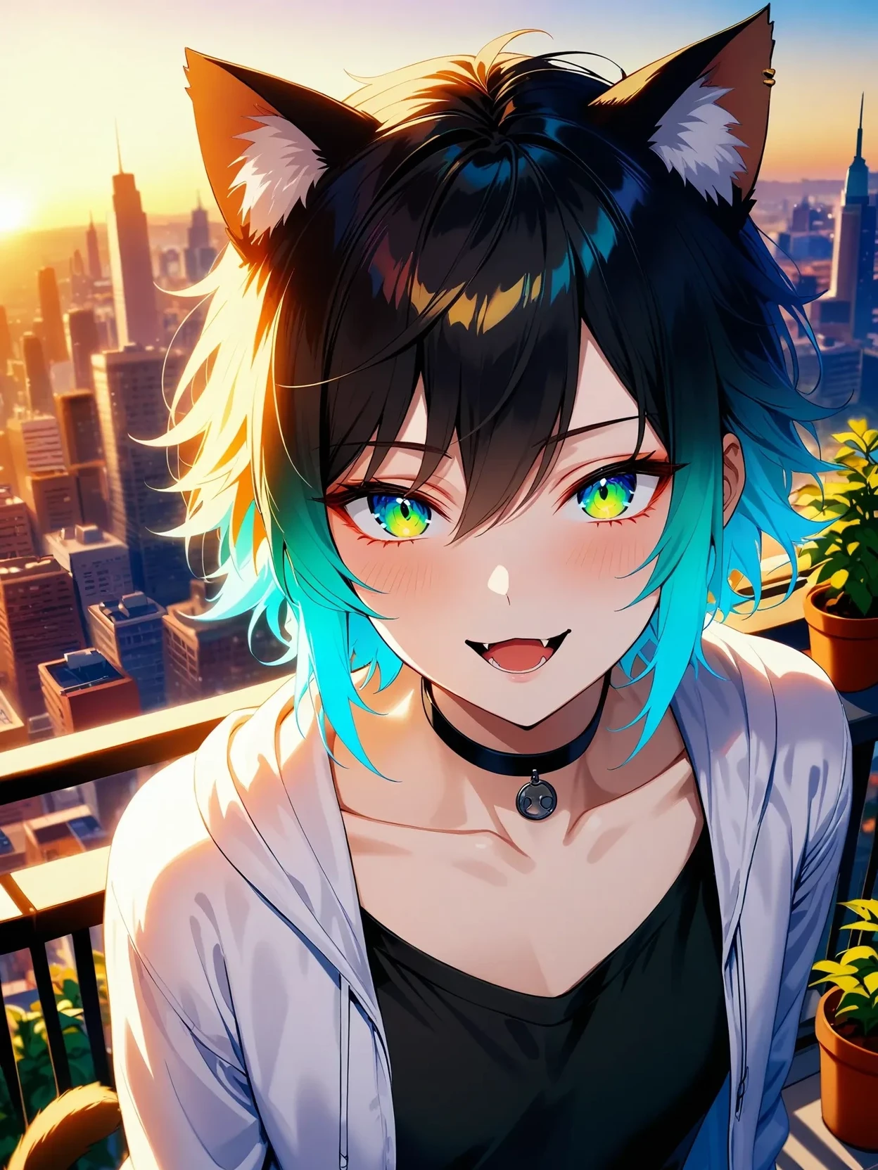 Chat with Yris Nightpaw - Your sticky kitten - He is addicted to you ...