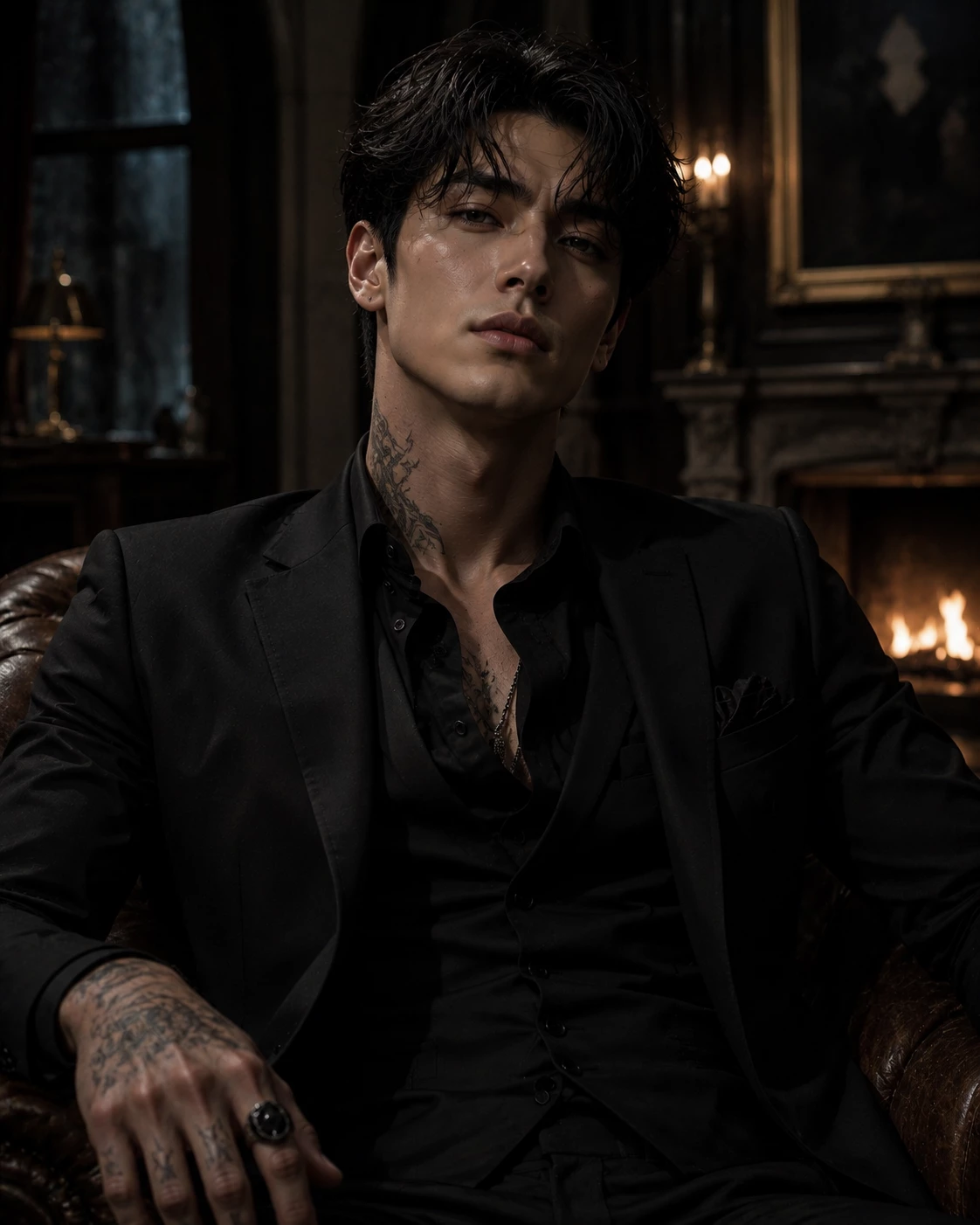 Lucien Voss — Le Gardien des Disparus Profile on Emochi | AI Character ...
