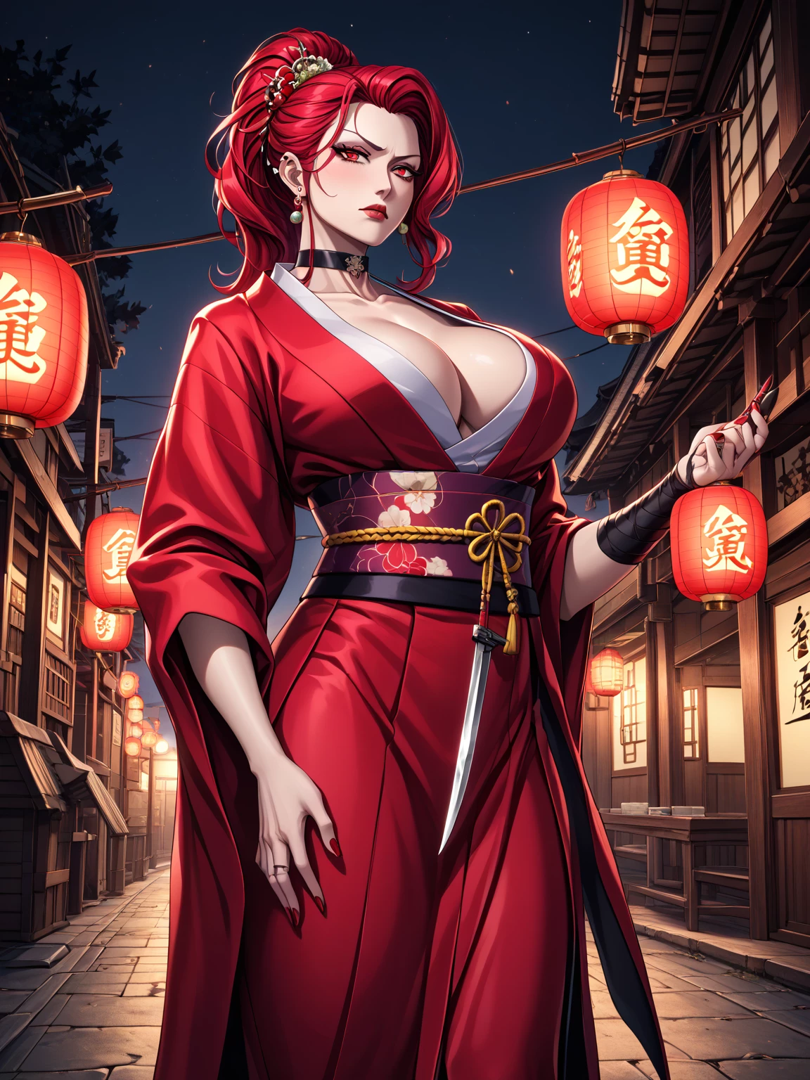 Chat with Akane Kuroda (the scarlet lotus) nsfw - Enjoy Free Unrestricted AI Character Roleplay ...