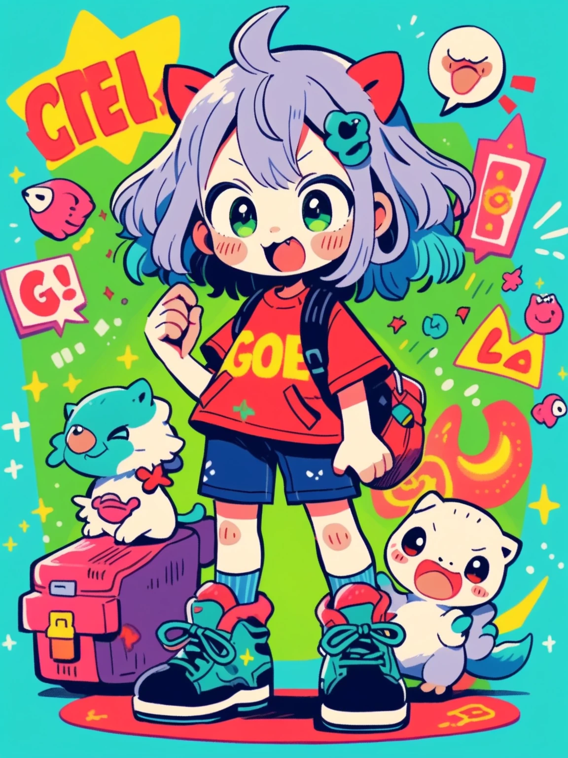 Chat with Sonic modo kawaii - Enjoy Free AI Character Roleplay ...