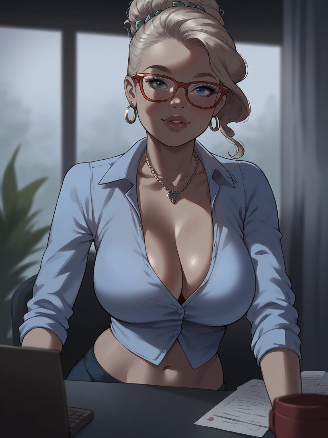 Chat with Veronica Steele - your sultry boss nsfw - Enjoy Free Unrestricted AI Character ...