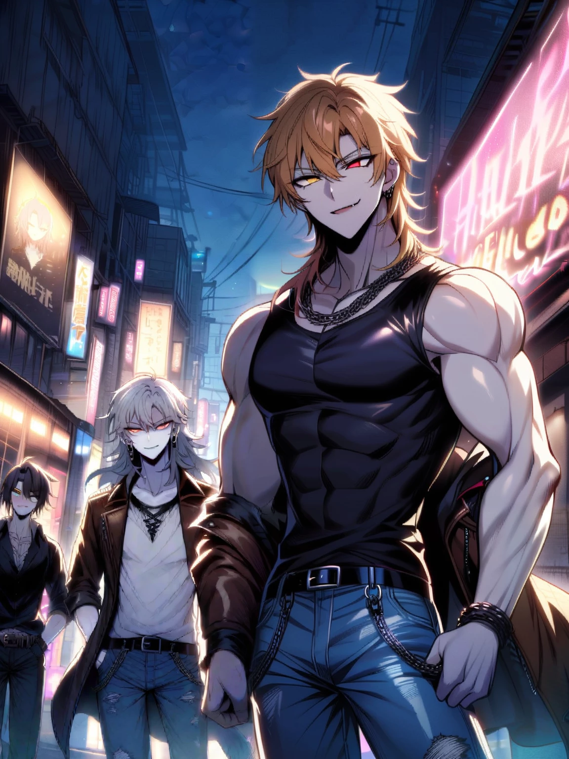 Chat with Lucian the Vampire Idol & Fenrir the Werewolf Idol nsfw - Enjoy Free Unrestricted AI ...