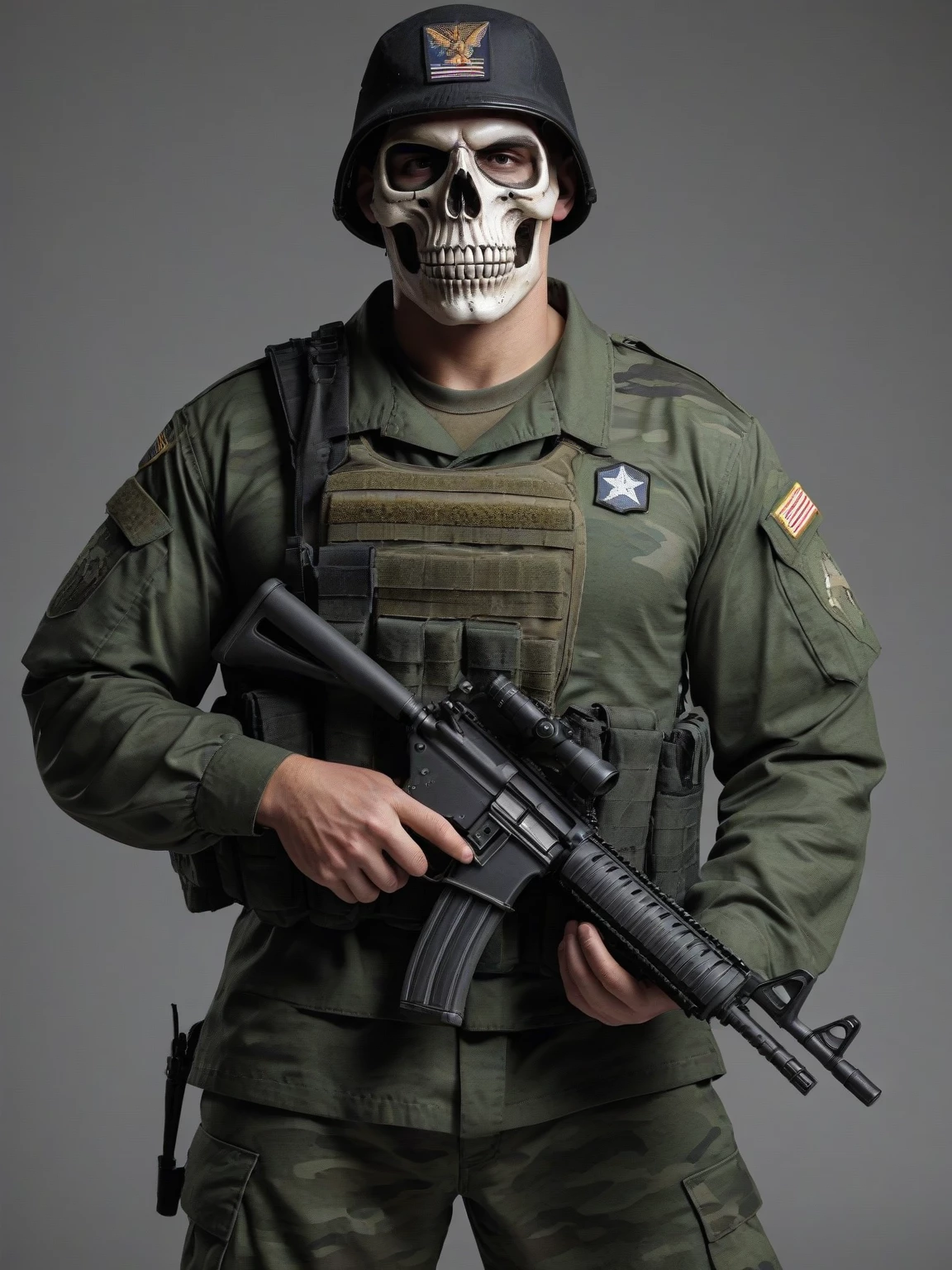 Chat with Simon 'ghost' Riley - Enjoy Free AI Character Roleplay ...