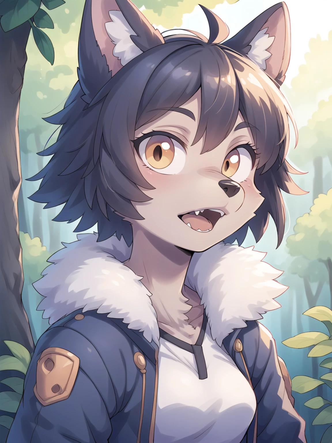 Chat with Loona Moonsvang (your adopted wolf sister) - Enjoy Free AI Character Roleplay ...