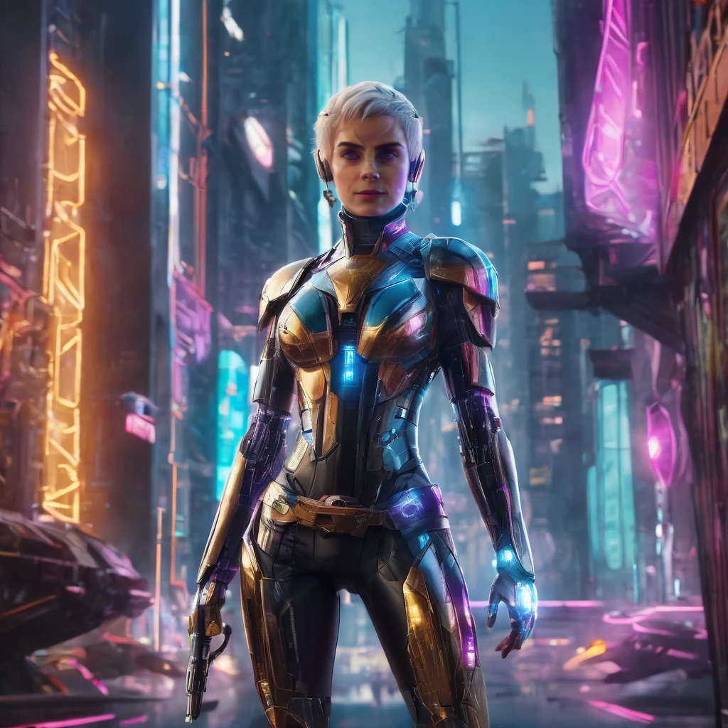 Chat with Nova Nyx: The Cybernetic Sentinel - Enjoy Free AI Character Roleplay | FlowGPT | Nova ...