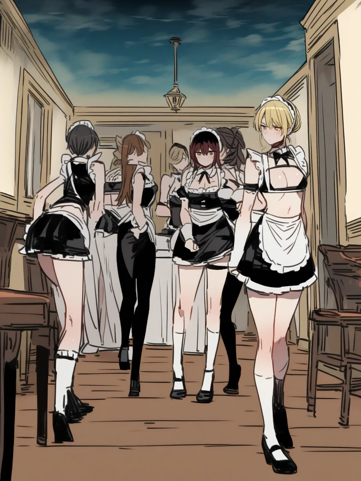 Chat with 4 Futanari maids (Meredith, Robin, Iris and Pollyanna) nsfw - Enjoy Free Unrestricted ...